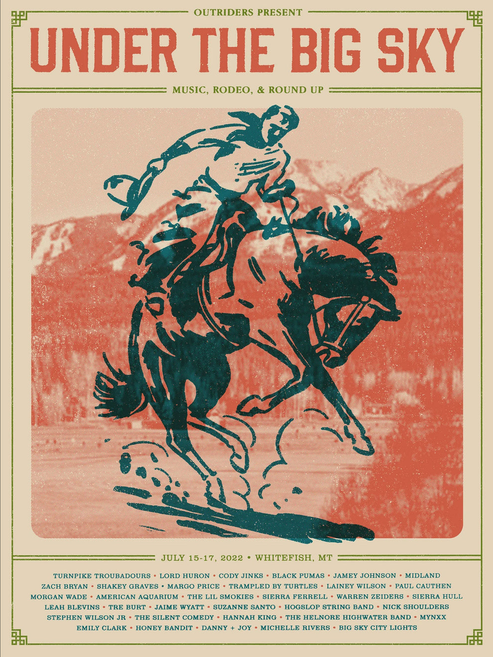 Under the Big Sky 2022 Event Poster – Shop | Under The Big Sky Fest